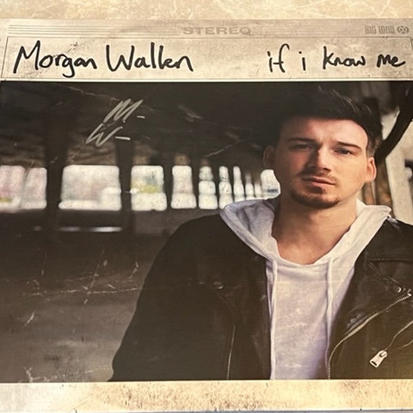 Morgan Wallen Autographed Vinyl - Etsy