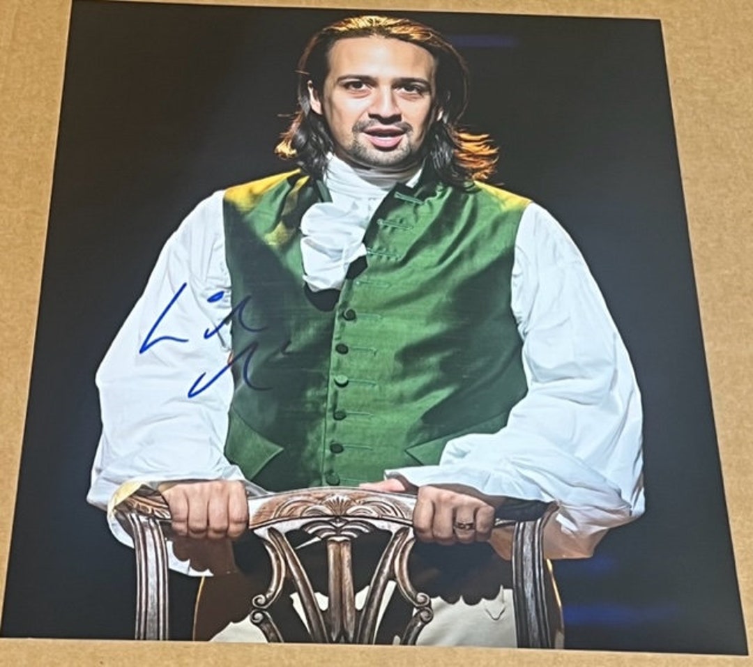 Lin Manuel Miranda Signed Autographed HAMILTON 11x14 Color Photograph ...