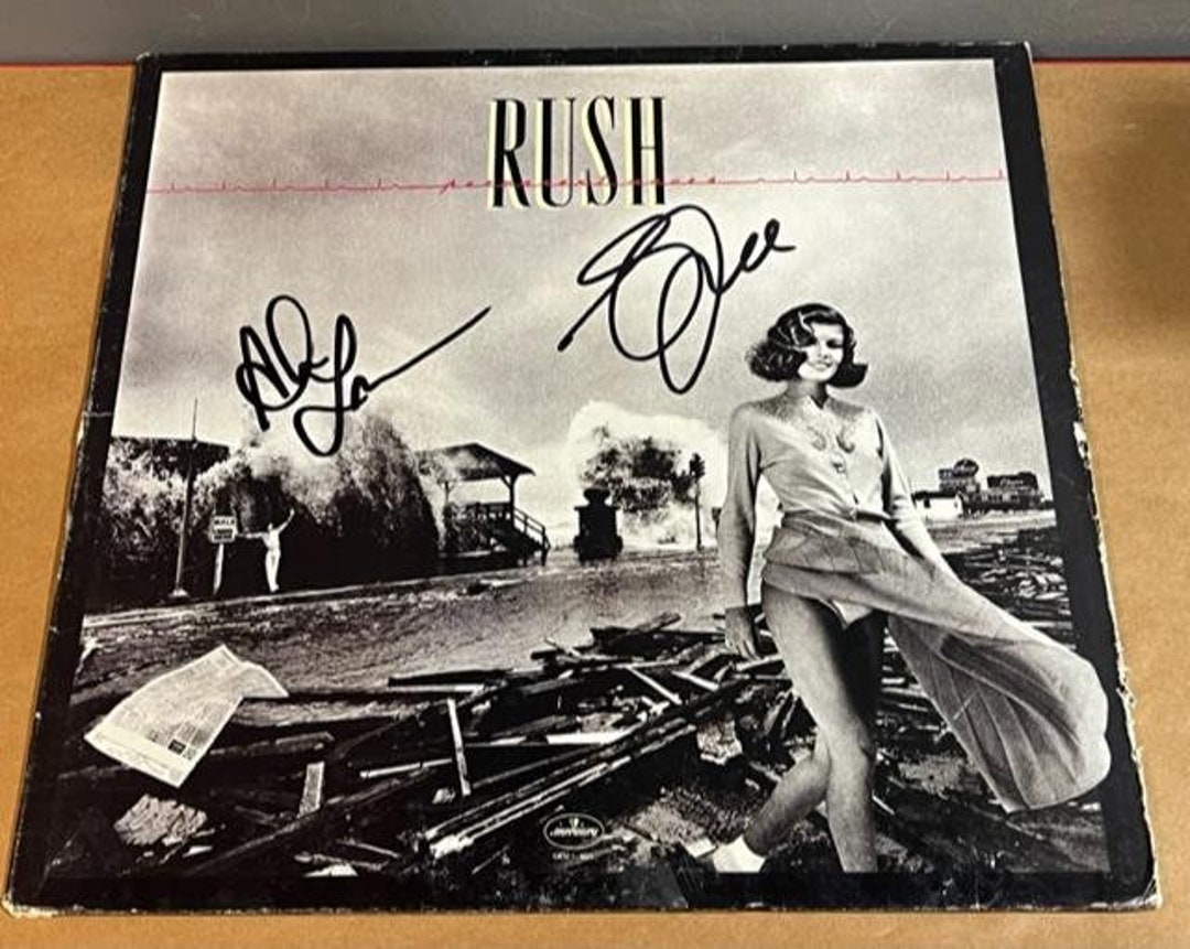 Geddy Lee & Alex Lifeson Dual Signed Autographed Vintage RUSH - Etsy