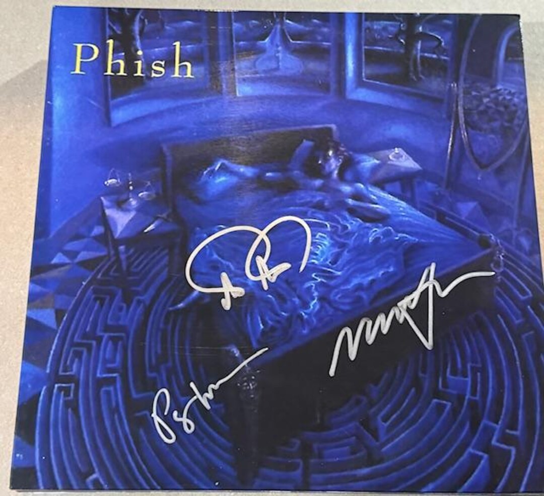 Trey Anastasio Mike Gordon & Page Mcconnell Signed Autographed PHISH ...
