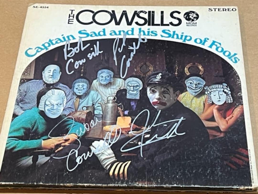 Susan Bob Paul & John Cowsill Signed Autographed Vintage THE COWSILLS ...