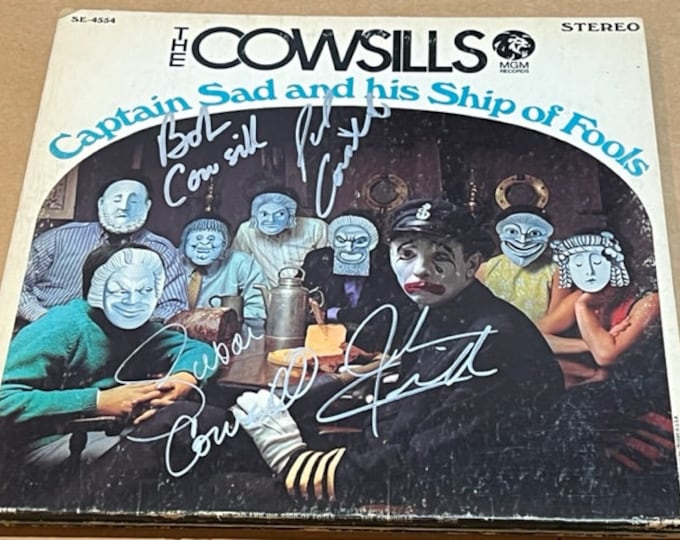 Susan Bob Paul & John Cowsill Signed Autographed Vintage THE COWSILLS ...