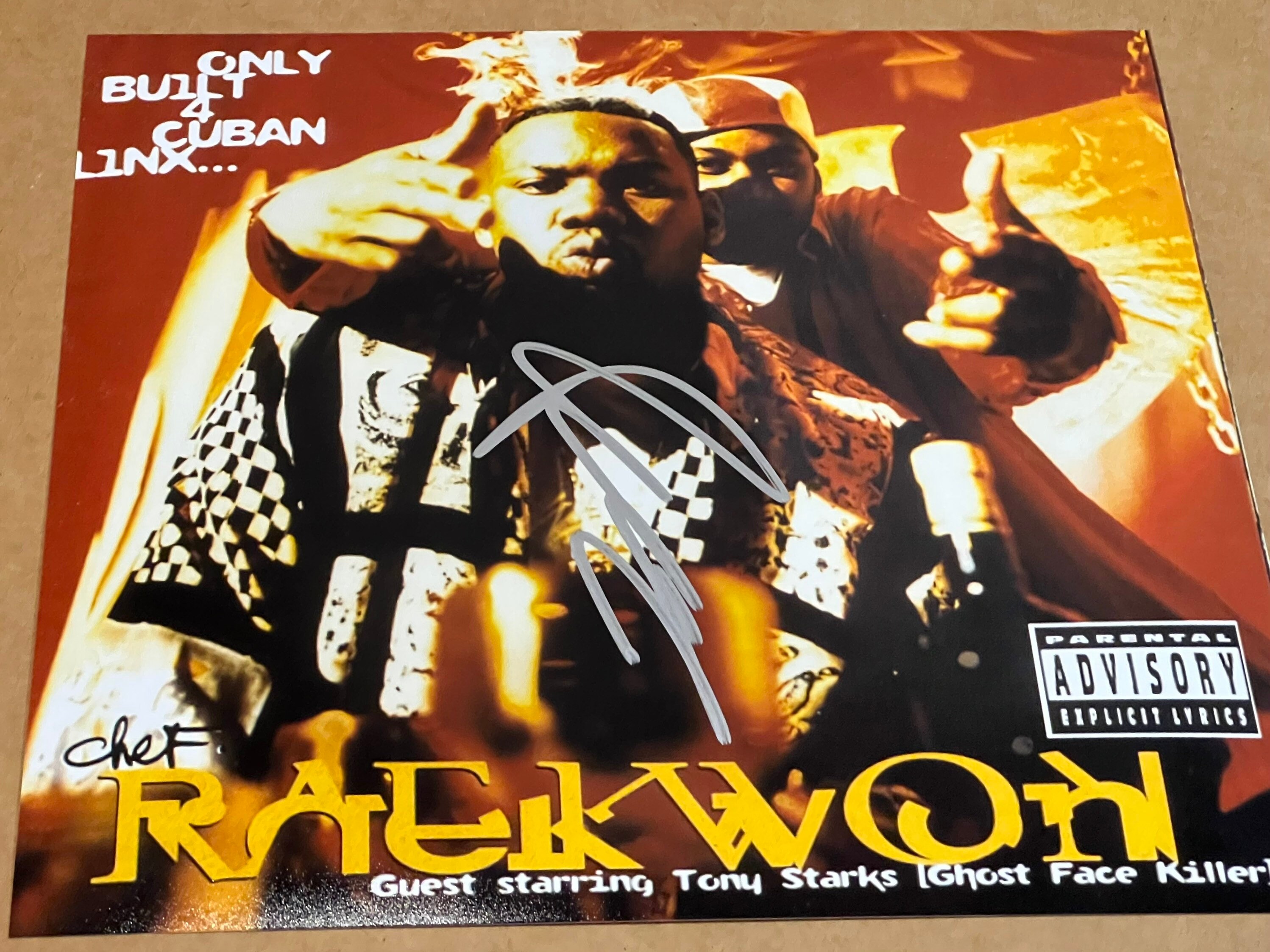 Memorabilia RAEKWON Signed Autographed Vintage Only Built For Cuban ...