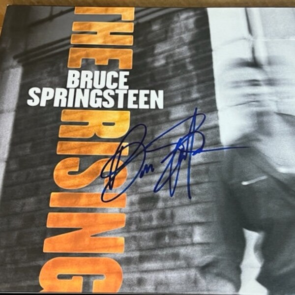 Bruce Springsteen Signed - Etsy