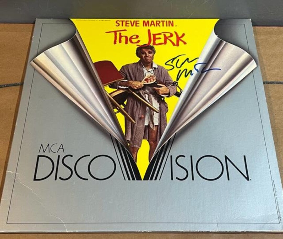 STEVE MARTIN Signed Autographed Vintage the Jerk Laser Disc - Etsy