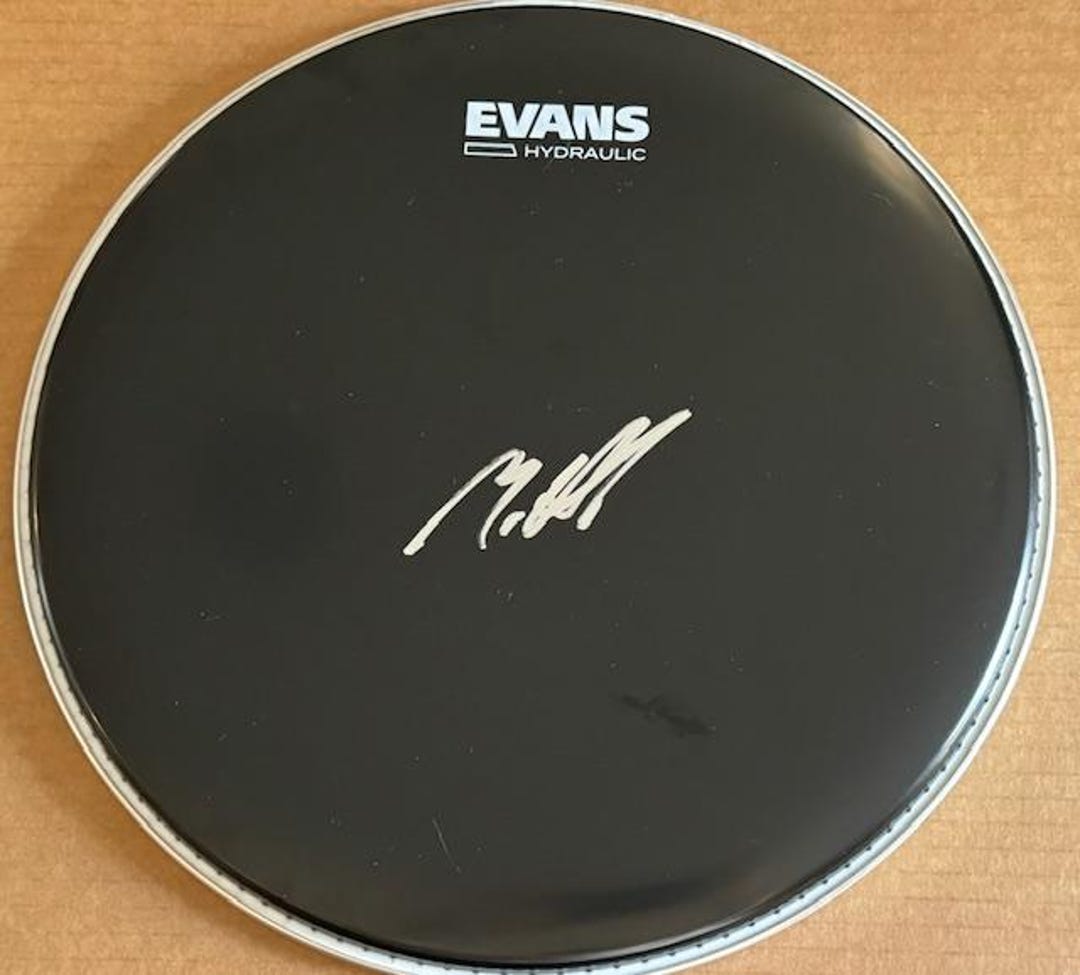 MATT CAMERON Signed Autographed Drum Head Pearl Jam SOUNDGARDEN - Etsy