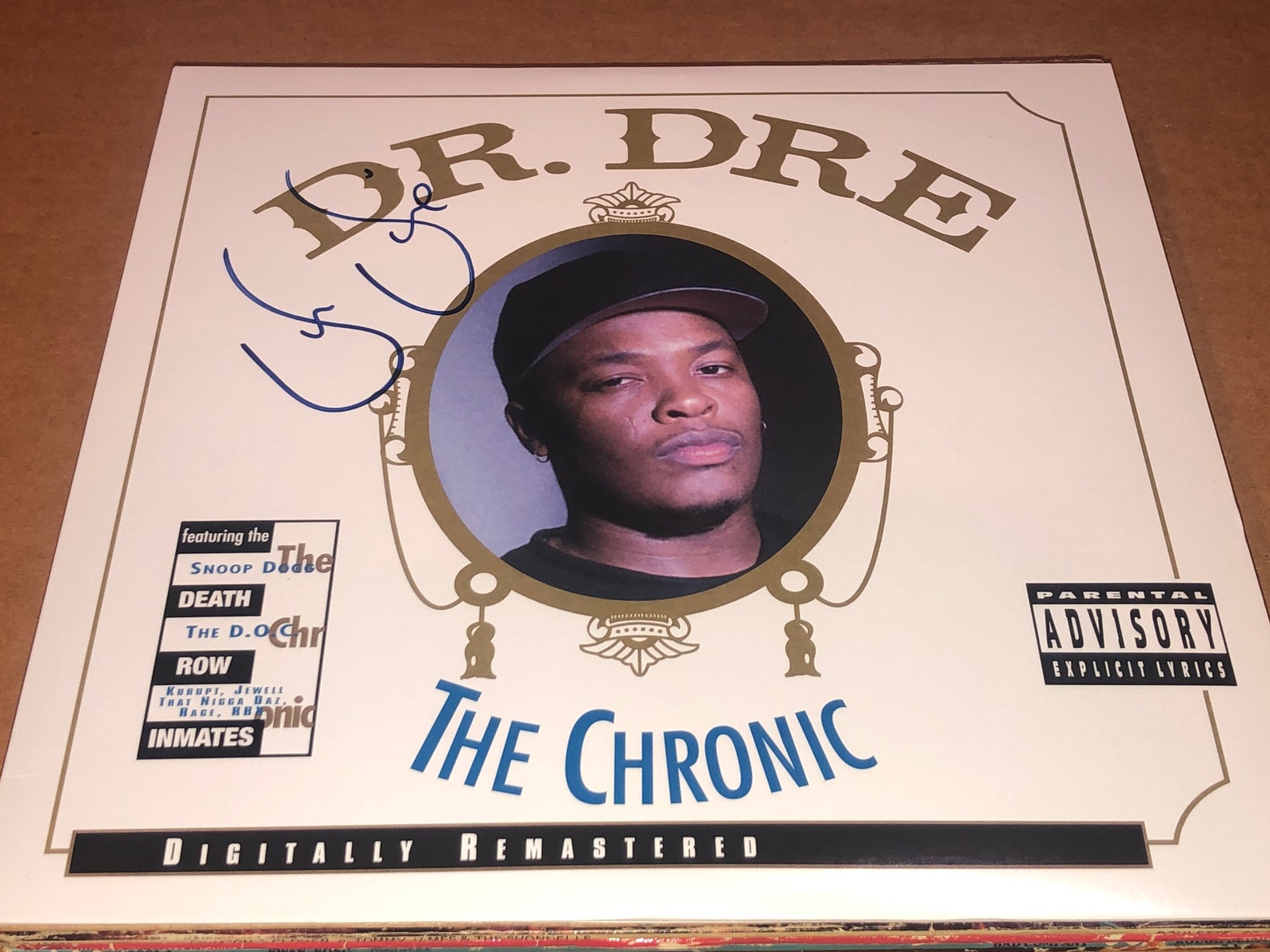 DR DRE Signed Autographed The Chronic Record Album | Etsy