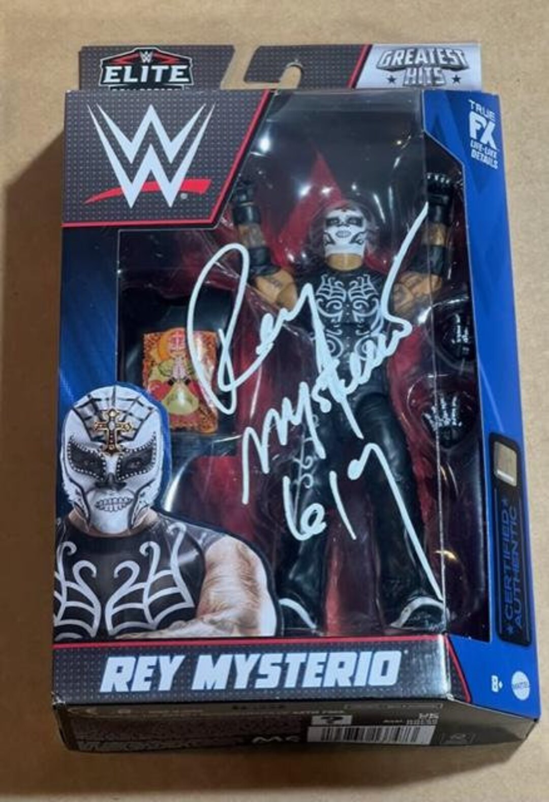 REY MYSTERIO Signed Autographed WWE Elite Figure - Etsy