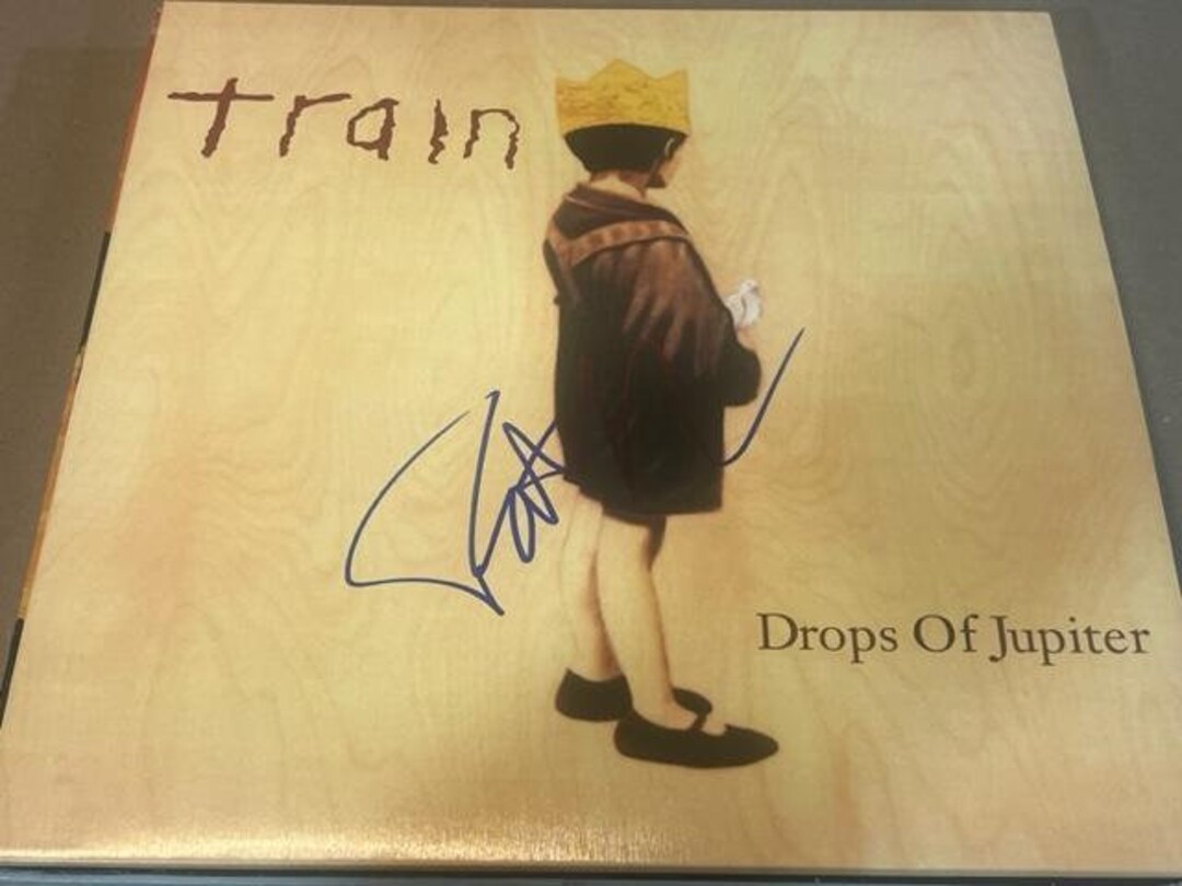 Pat Monahan Signed Autographed TRAIN AM Drops of Jupiter Record Album ...