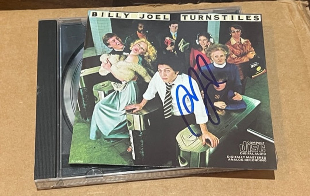 BILLY JOEL Signed Autographed Turnstiles CD Booklet - Etsy