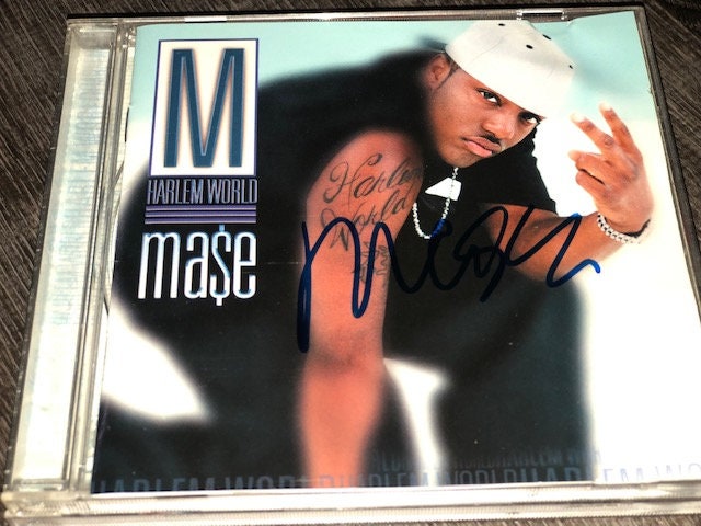 MASE Signed Autographed Harlem World CD Booklet - Etsy