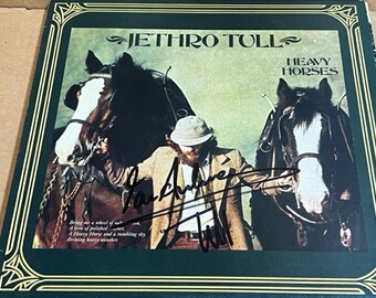 Ian Anderson Signed Autographed Vintage JETHRO TULL Aqualung Record ...