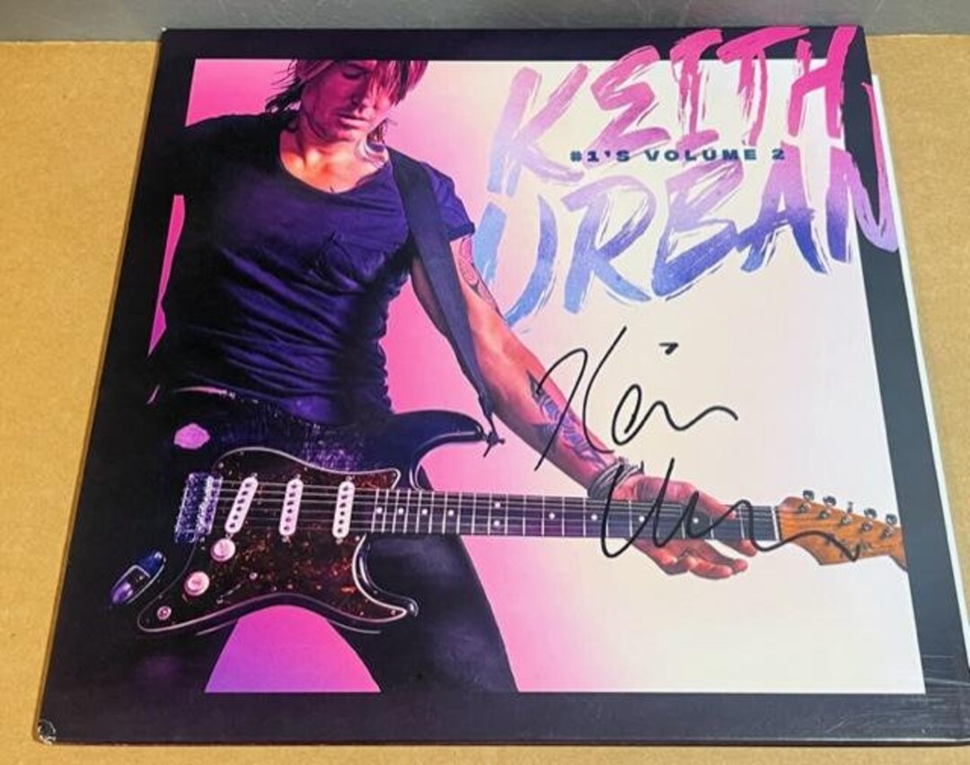 KEITH URBAN Signed Autographed Greatest Hits Vol. 2 Record Album LP - Etsy