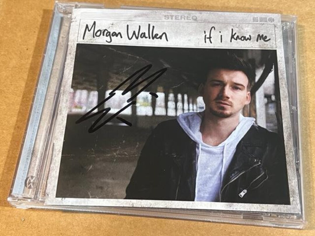 MORGAN WALLEN Signed Autographed If I Know Me CD Booklet - Etsy