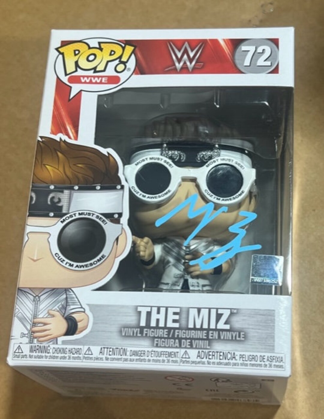 THE MIZ Signed Autographed WWE Funko Pop - Etsy