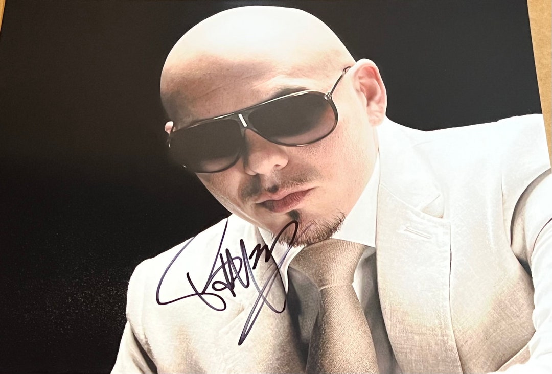 PITBULL Signed Autographed 11x14 Color Photograph - Etsy