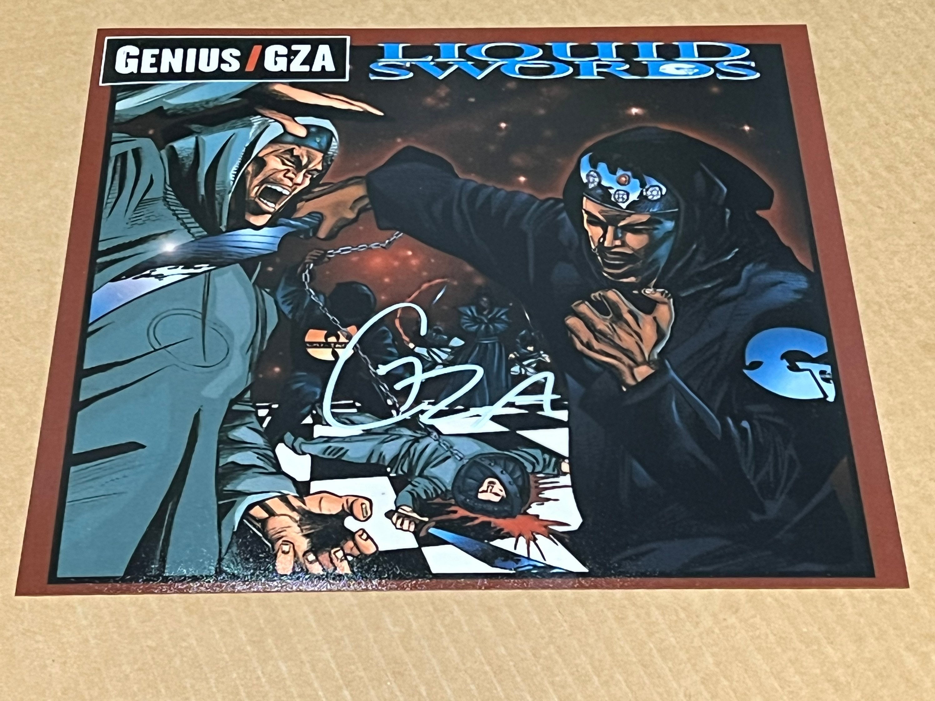 GZA Signed Autographed Liquid Sword 12x12 Record Album - Etsy