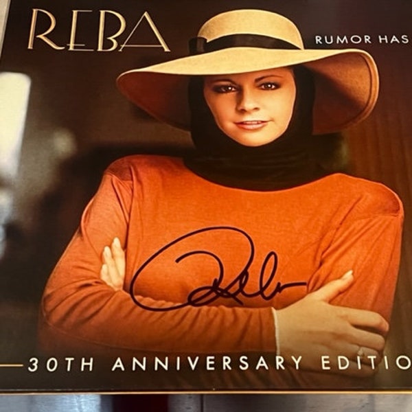 Reba Mcentire Autograph - Etsy
