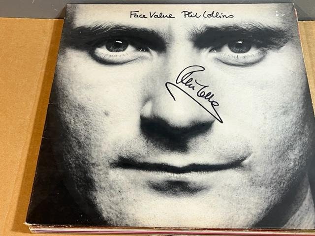 PHIL COLLINS Signed Autographed Vintage Face Value Record Album LP - Etsy