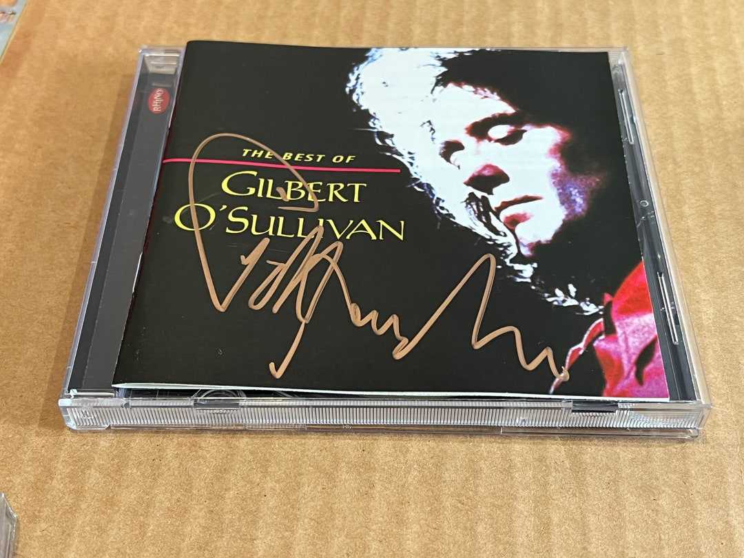 GILBERT OSULLIVAN Signed Autographed Best of CD Booklet - Etsy