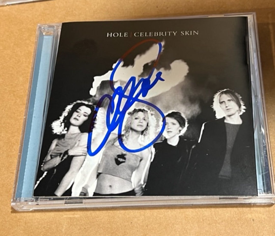 COURTNEY LOVE Signed Autographed HOLE Celebrity Skin Cd - Etsy