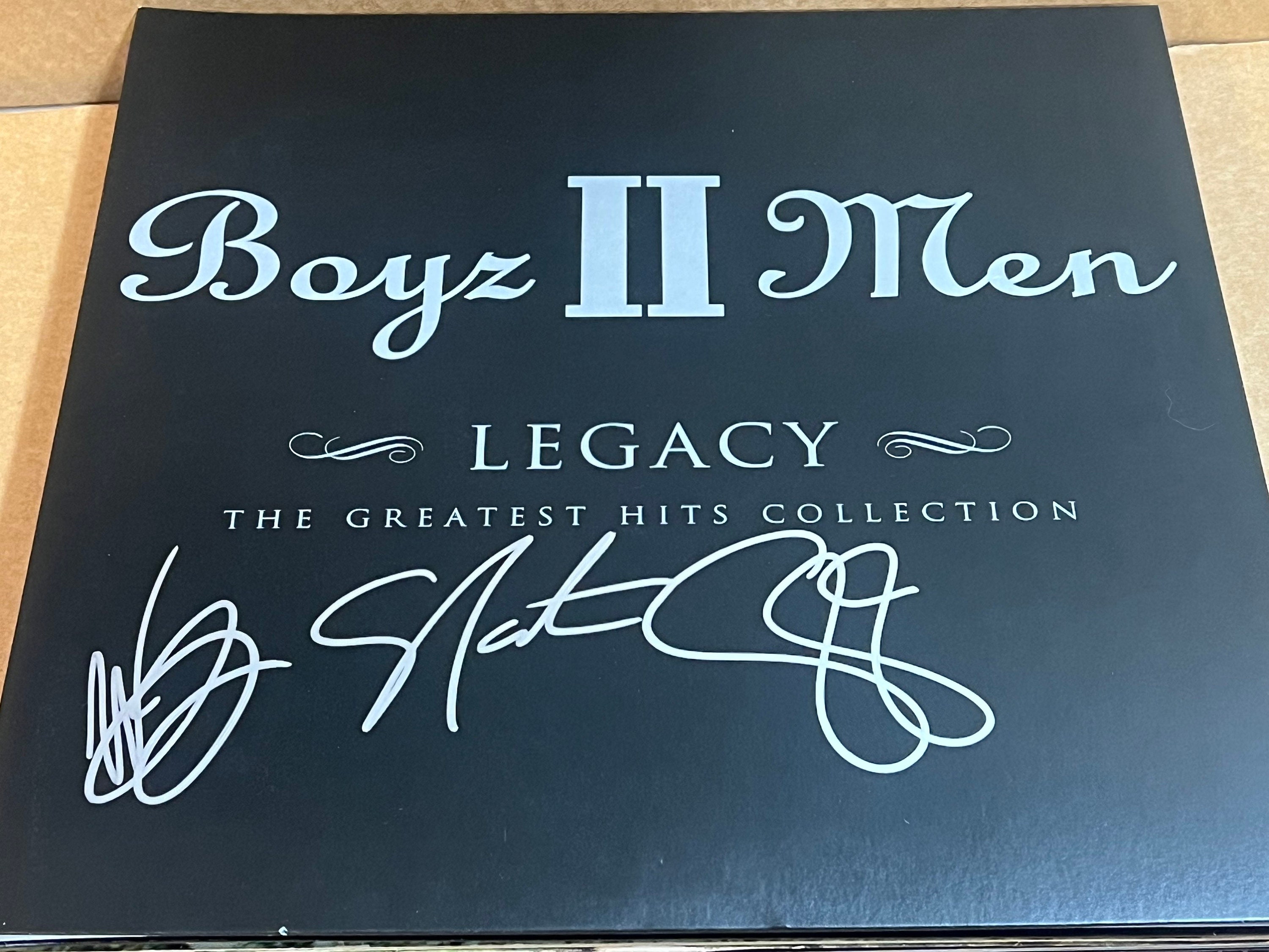 Wanya Morris, Nathan Morris & Shawn Stockman Signed Autographed BOYZ II ...