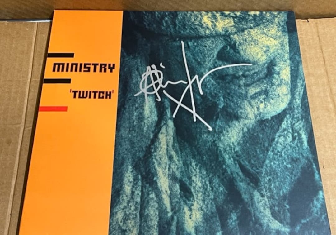 AL JOURGENSEN Signed Autographed MINISTRY Twitch Record Album Lp - Etsy