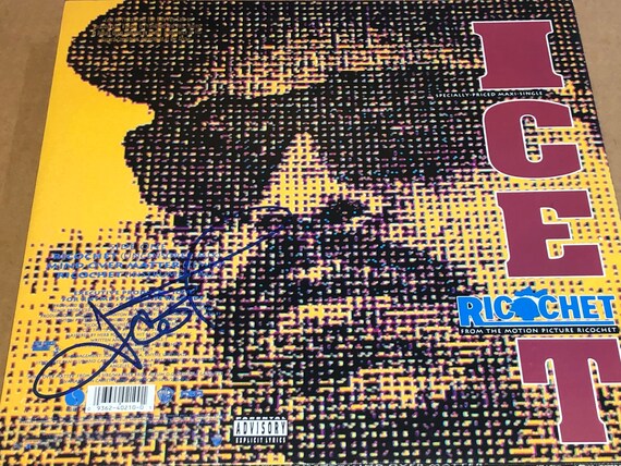 ICE-T Signed Autographed Vintage Ricochet Record Album LP | Etsy
