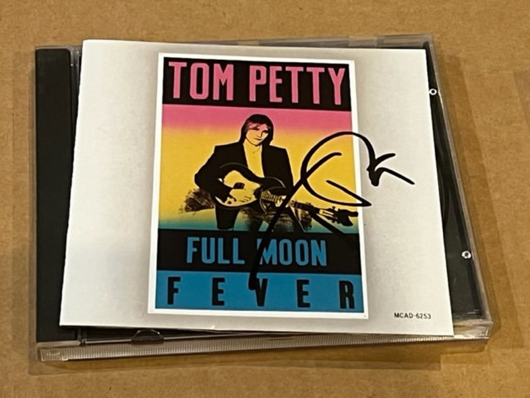 TOM PETTY Signed Autographed Full Moon Fever CD Booklet - Etsy