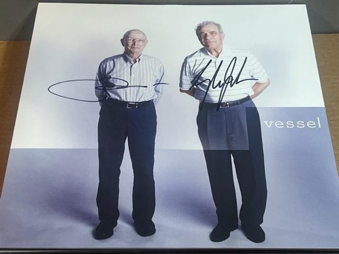 Josh Dun & Tyler Joseph Dual Signed Autographed 21 PILOTS Vessel Record ...