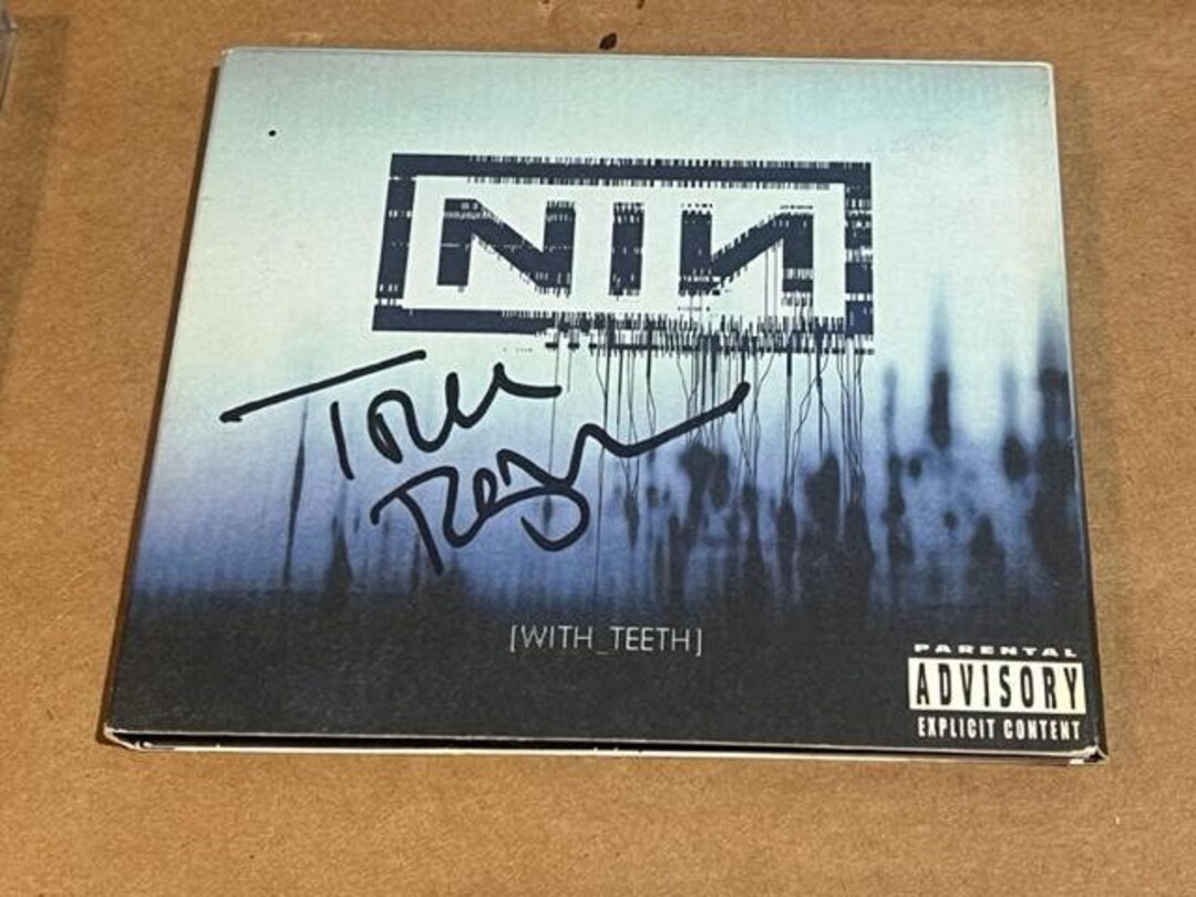 TRENT REZNOR Signed Autographed NIN With Teeth Cd Booklet - Etsy