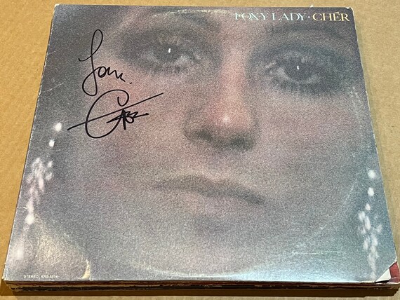 CHER Signed Autographed Vintage Foxy Lady Record Album LP | Etsy