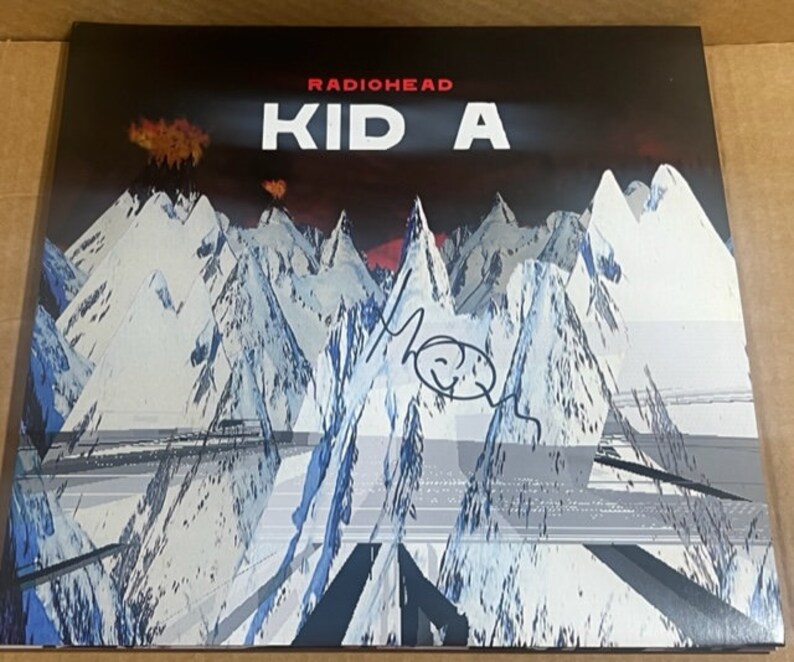 THOM YORKE Signed Autographed RADIOHEAD Kid A Record Album Lp - Etsy