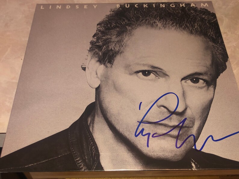 LINDSEY BUCKINGHAM Signed Autographed Record Album Fleetwood | Etsy