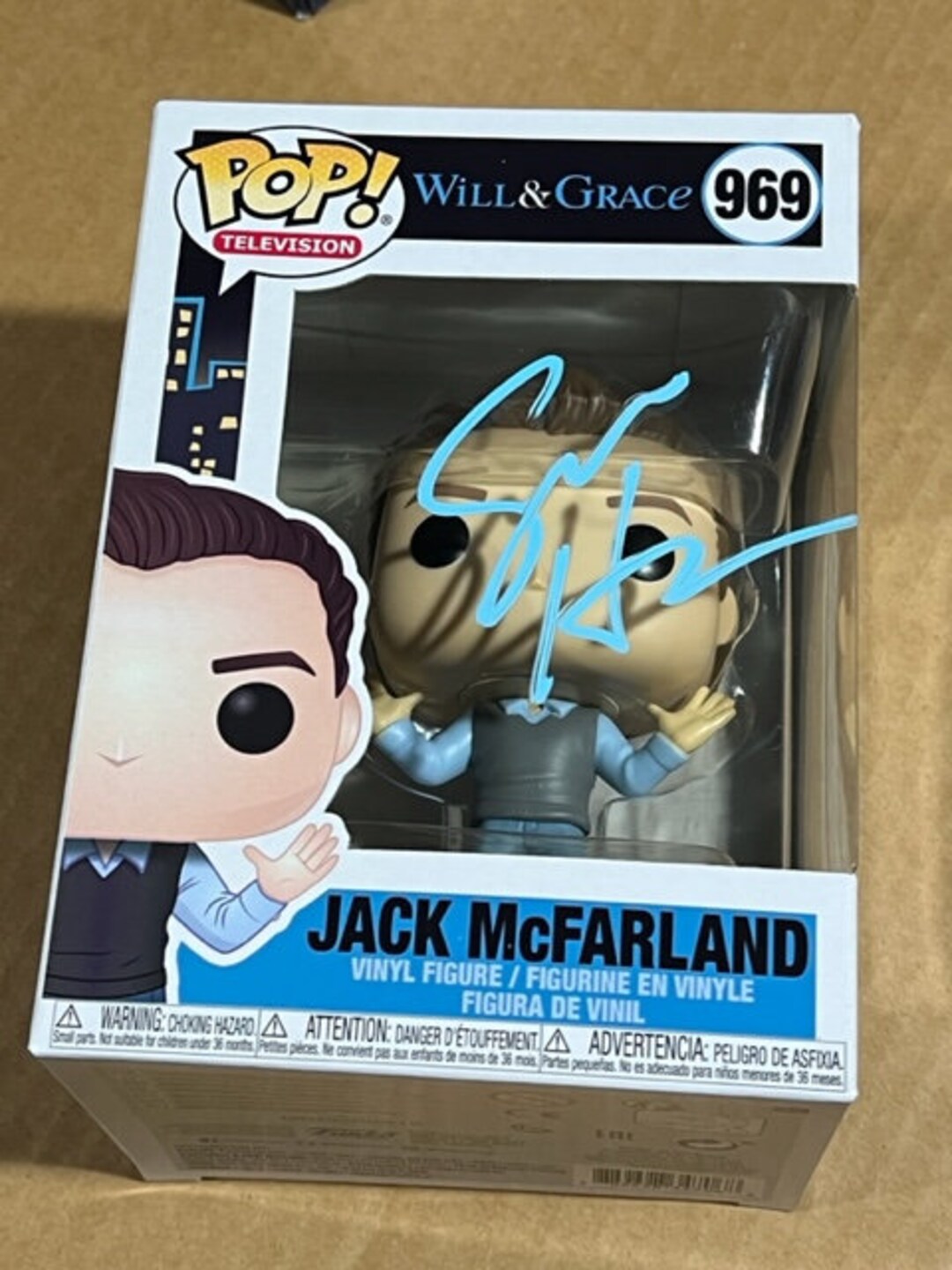 Sean Hayes Signed Autographed WILL & GRACE Jack Mcfarland Funko Pop - Etsy