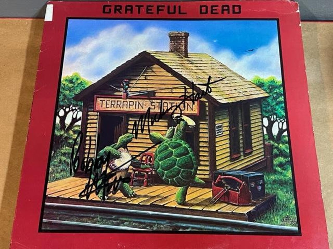 Mickey Hart & Bob Weir Dual Signed Autographed Vintage GRATEFUL DEAD ...