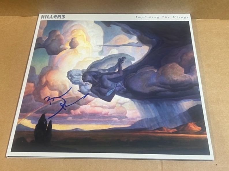Brandon Flowers Signed Autographed THE KILLERS Imploding the Mirage Record Album LP - Etsy