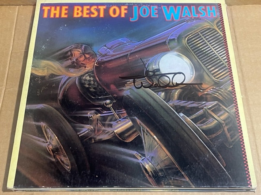JOE WALSH Signed Autographed Vintage Best of Record Album LP - Etsy