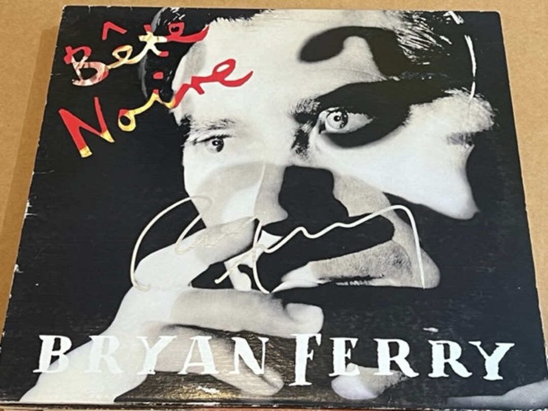 BRYAN FERRY Signed Autographed Beta Noire Record Album LP Roxy Music - Etsy