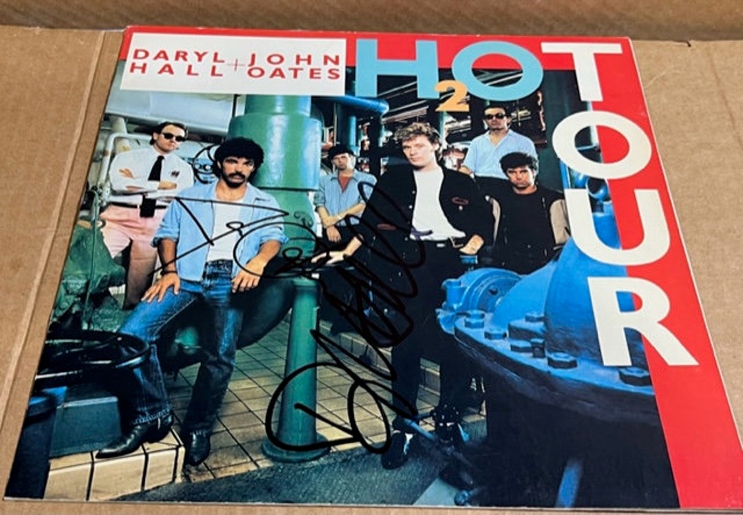 Daryl Hall & John Oates Dual Signed Autographed Vintage HALL OATES Hot ...