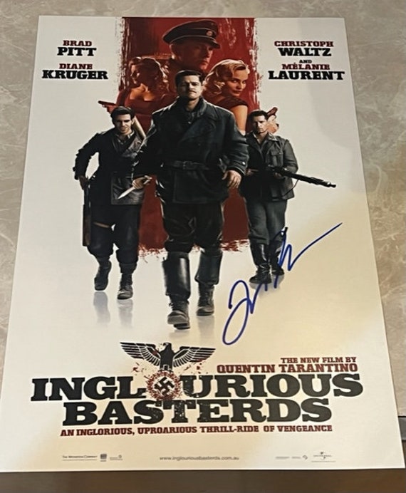 Inglorious Bastards Brad Pitt Poster
