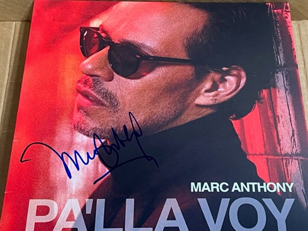 MARC ANTHONY Signed Autographed Palla Voy Record Album LP - Etsy