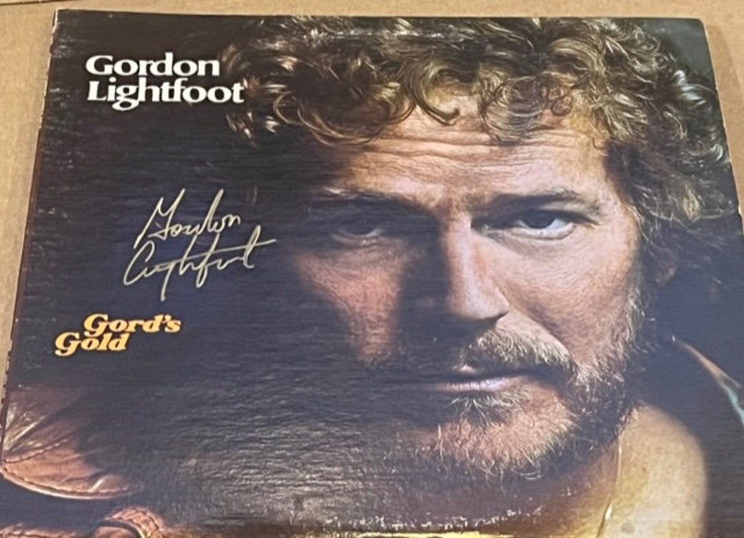 GORDON LIGHTFOOT Signed Autographed Vintage Gord's Gold - Etsy