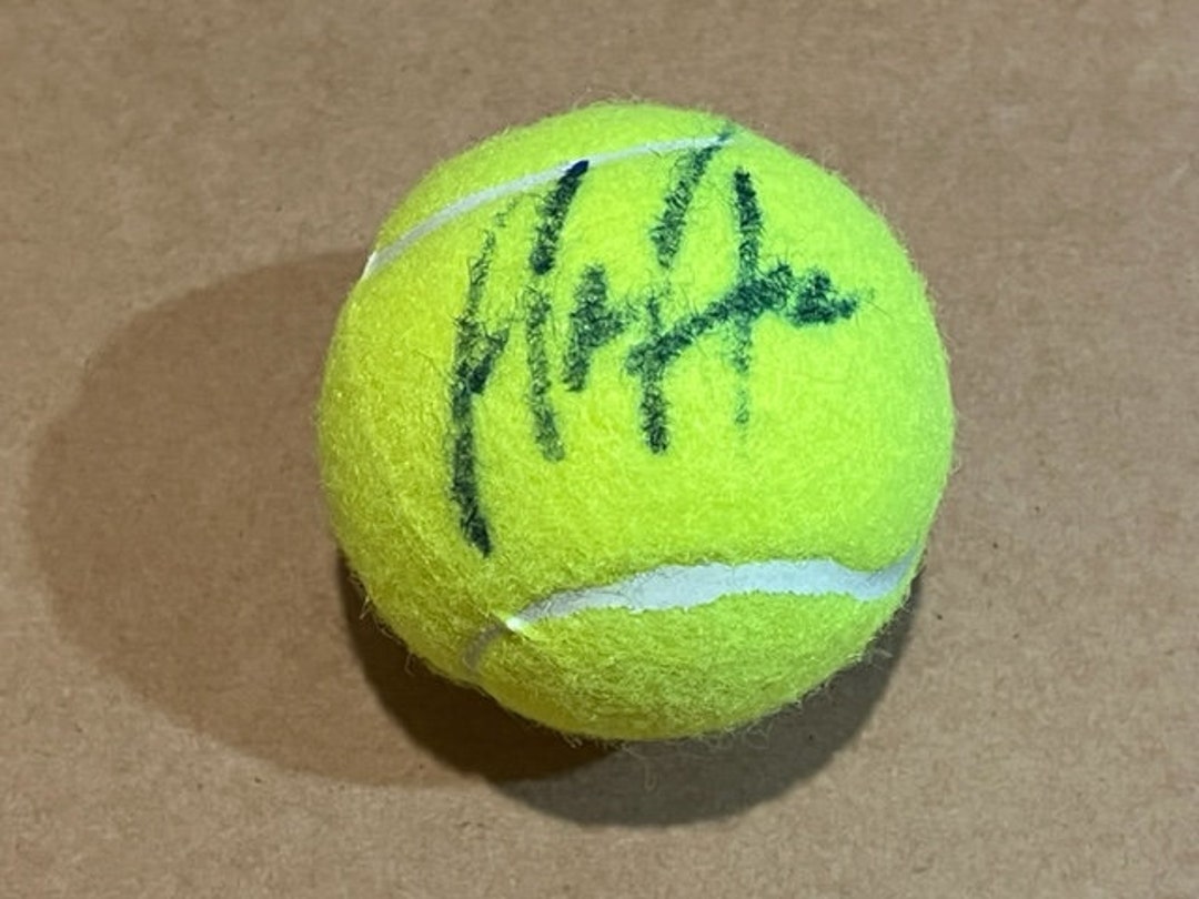 ANDRE AGASSI Signed Autographed Tennis Ball - Etsy
