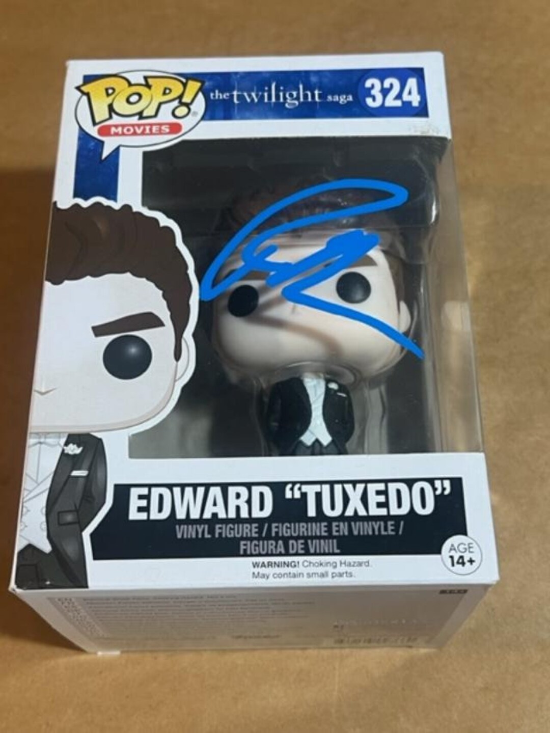 Robert Pattinson Signed Autographed TWILIGHT Edward Funko Pop - Etsy