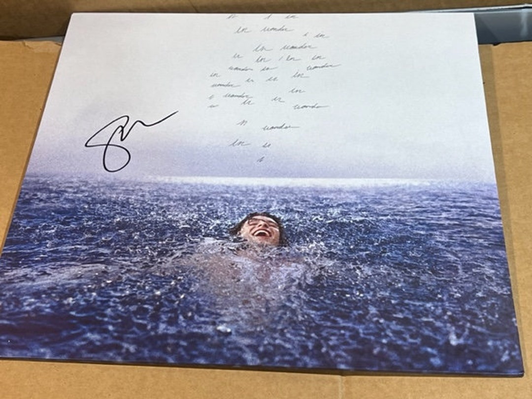 SHAWN MENDES Signed Autographed Wonder Record Album Lp - Etsy