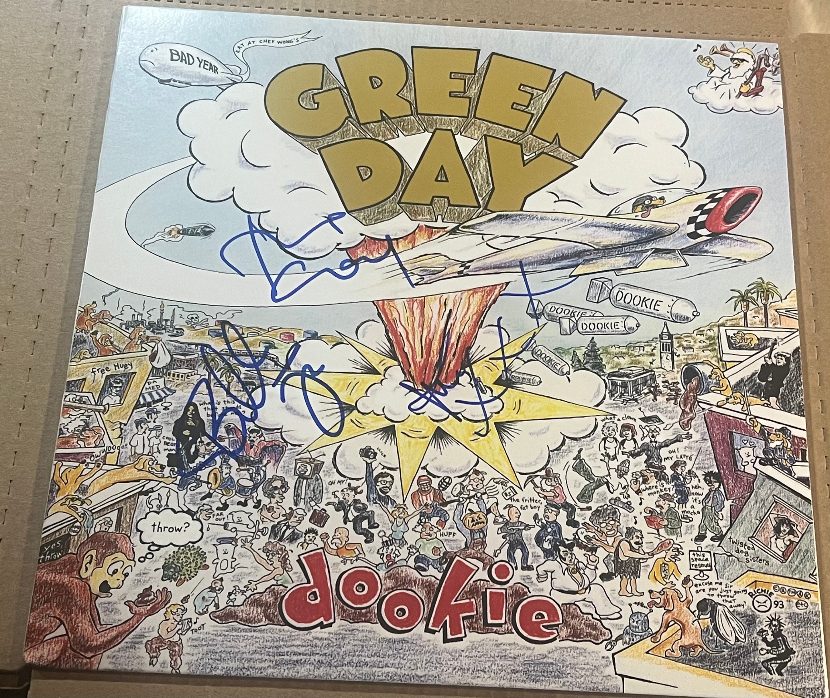 Green Day Dookie Album Cover