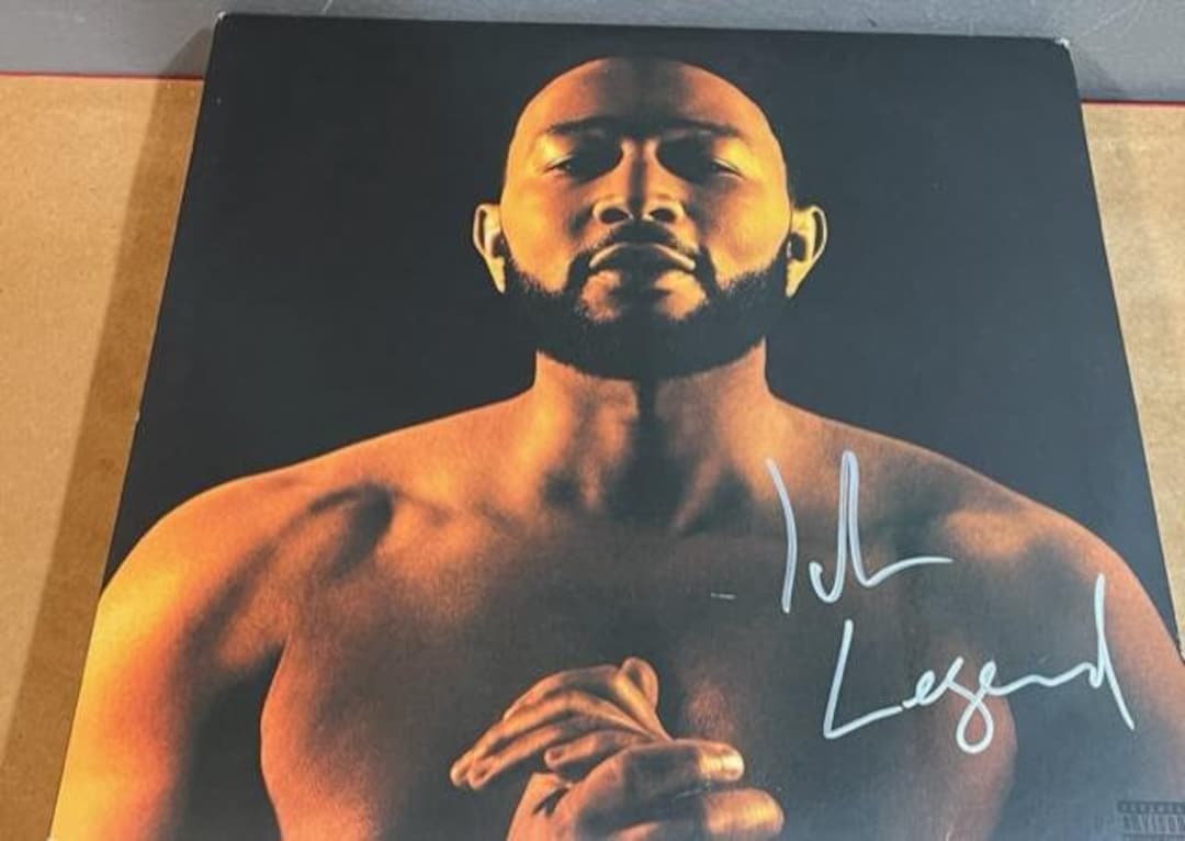 JOHN LEGEND Signed Autographed Legend Record Album LP - Etsy