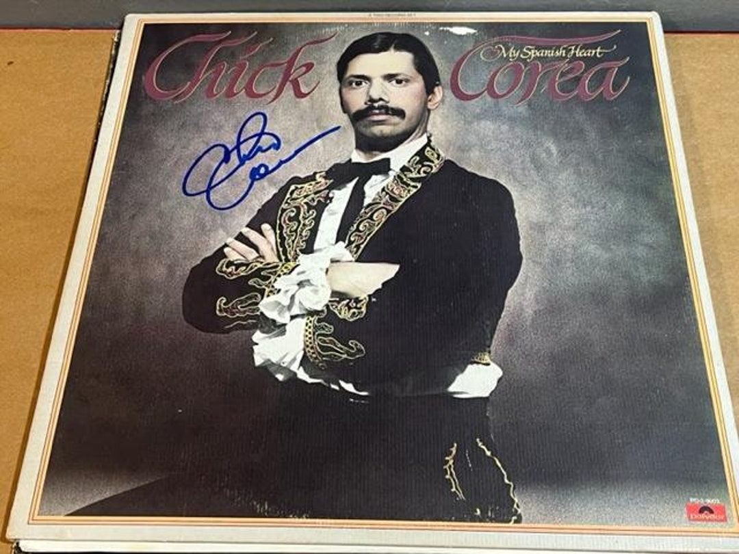 CHICK COREA Signed Autographed Vintage My Spanish Heart Record Album LP ...