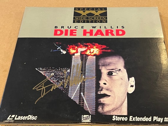 BRUCE WILLIS Signed Autographed Die Hard Laser Disc | Etsy